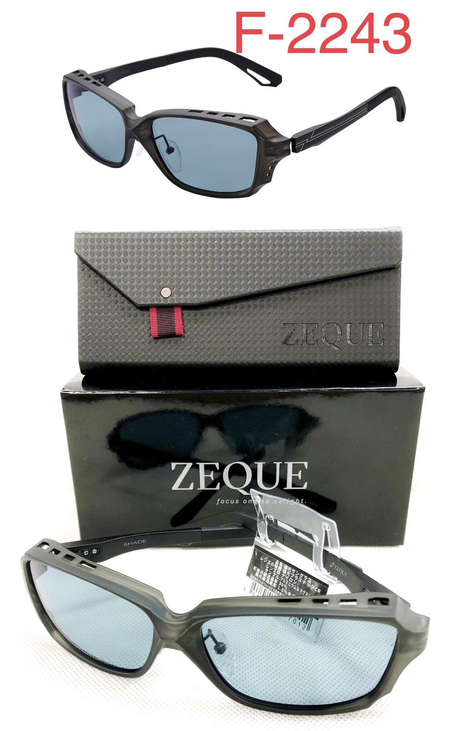 ZEQUE ：new F-2243 釣魚 專用 偏光鏡 | 澳门岛野钓具
